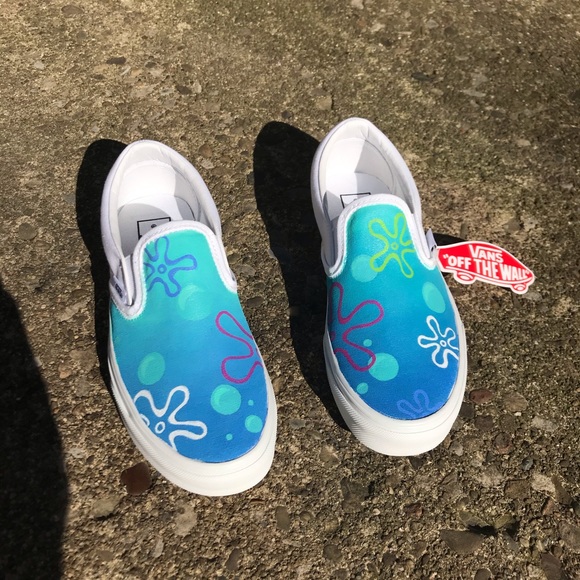 Vans | Shoes | Custom Spongebob Vans | Poshmark